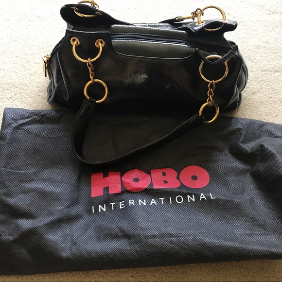 HOBO | Bags | Brand New With Original Storage Bag Black Satchel Handbag ...